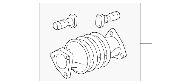 18150-RBR-A01 - Catalytic Converter 2010-2012 Honda | Honda Parts Online
