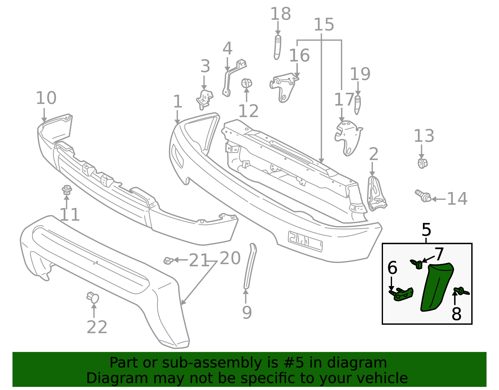 Genuine Official Toyota Fender Flare part# 52102-35901 for Ourisman ...