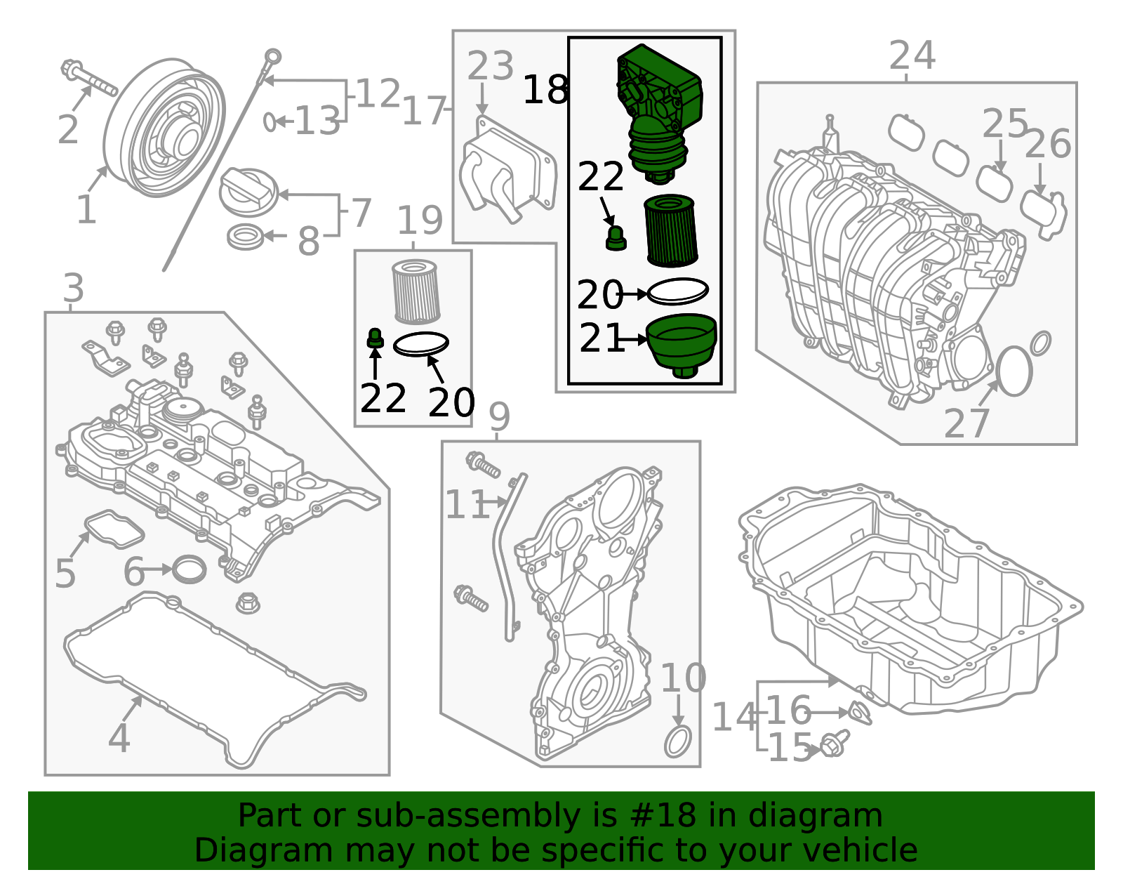 26300-2J651 - High-Quality Filter Housing for 2024-2025 Hyundai Sonata ...