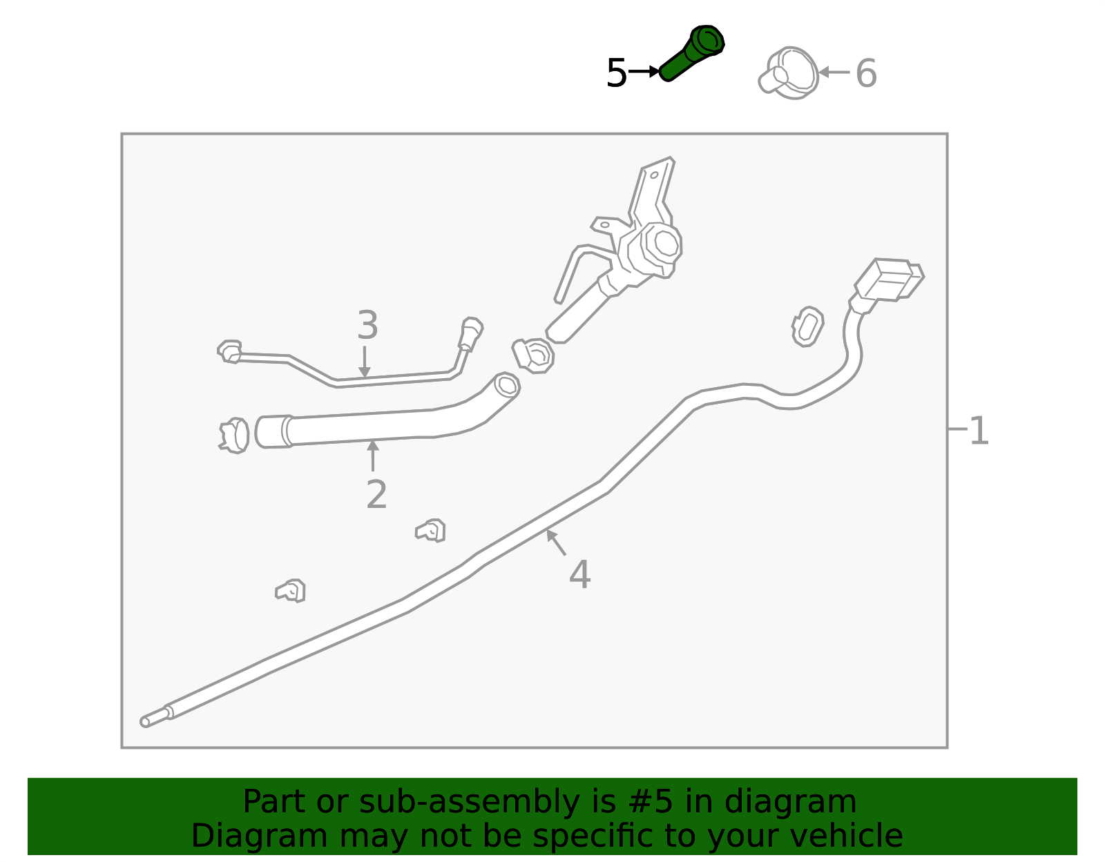 13580741 - Capless Fuel Funnel | GM Parts Warehouse
