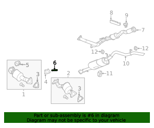2016-2025 GM Exhaust Stud 11610977 GM | GMPartsDirect.com