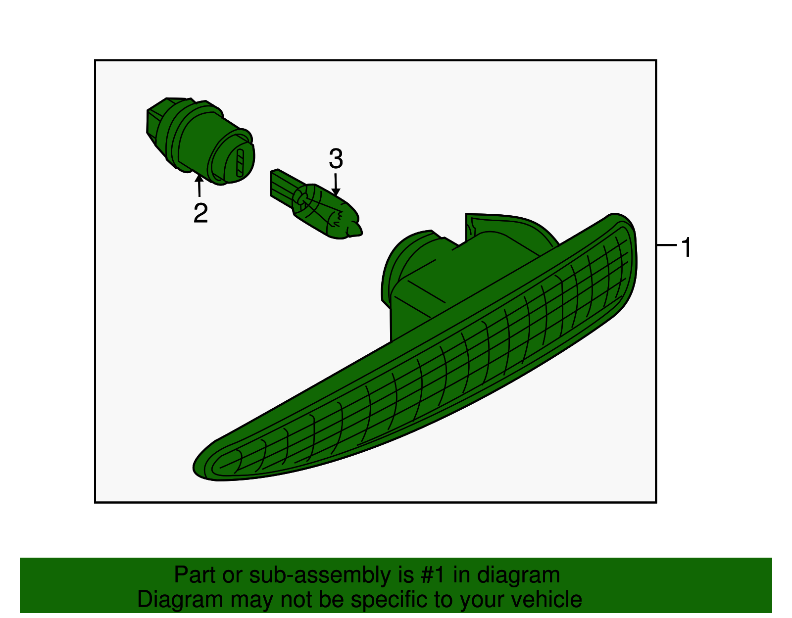 63-13-7-164-758 - Repeater Lamp - 2002-2008 BMW | BMW Parts Exchange