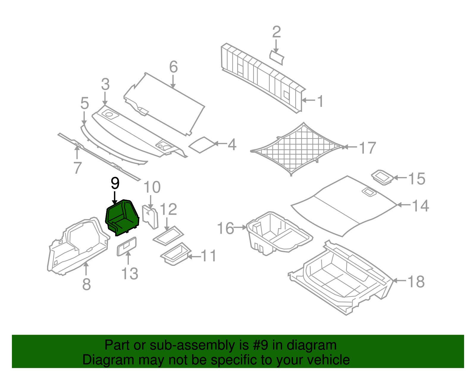 2006-2011 BMW Battery Cover 51-47-7-070-520 | BMW OEM Parts
