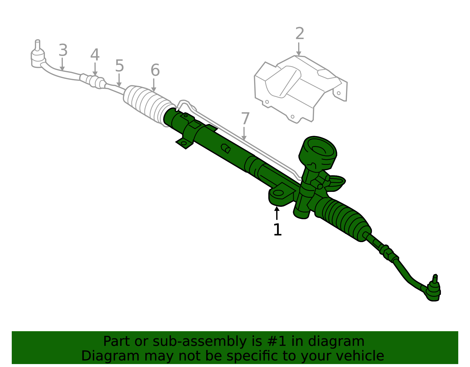 2007-2011 Hyundai Accent Gear Assembly 57700-1E100 | QuirkParts