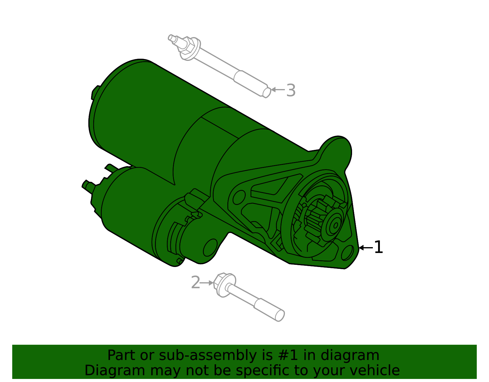 Genuine Starter for 2019-2023 Land Rover | Land Rover Part# LR116048 ...