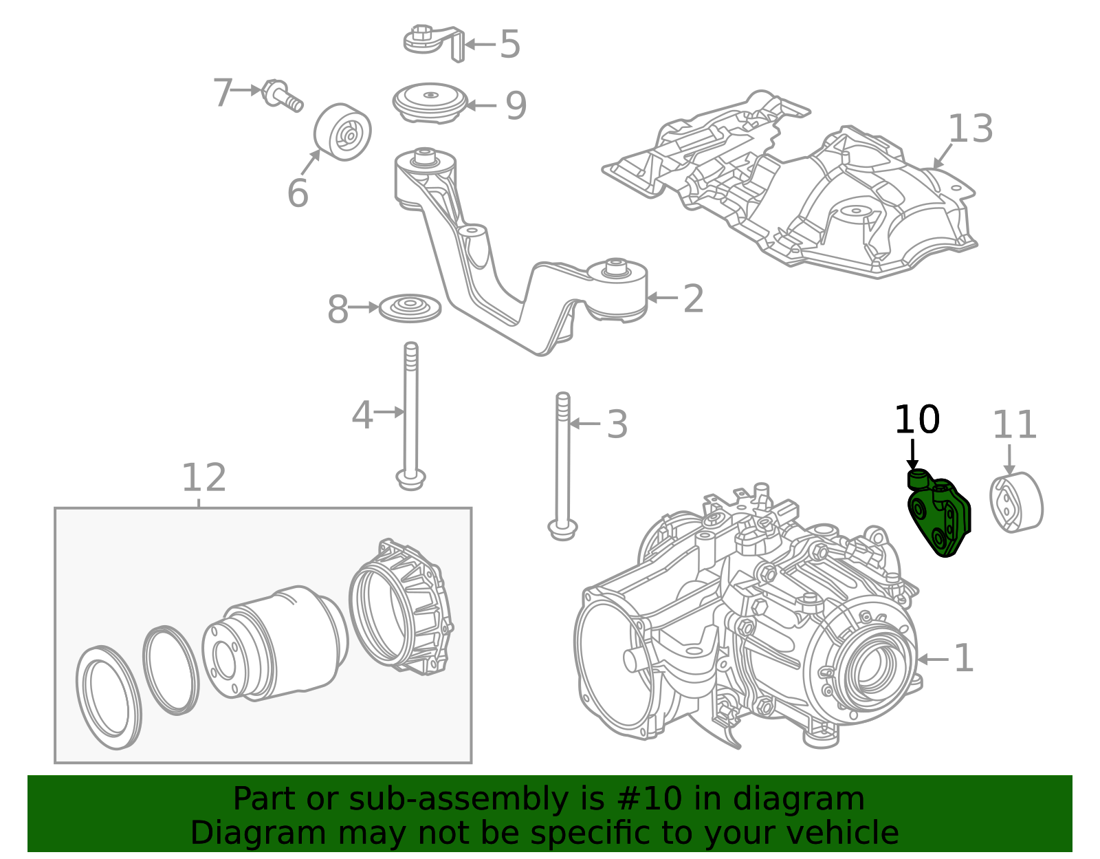 52391-0E060 - High-Quality Differential Housing Support for AutoNation ...