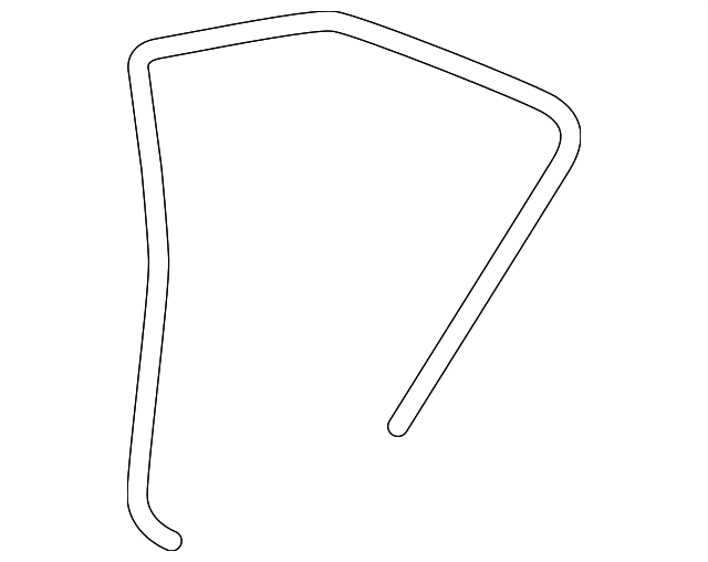 2007-2011 Toyota Camry Weather-Strip On Body 62332-06070-B1 | Toyota ...