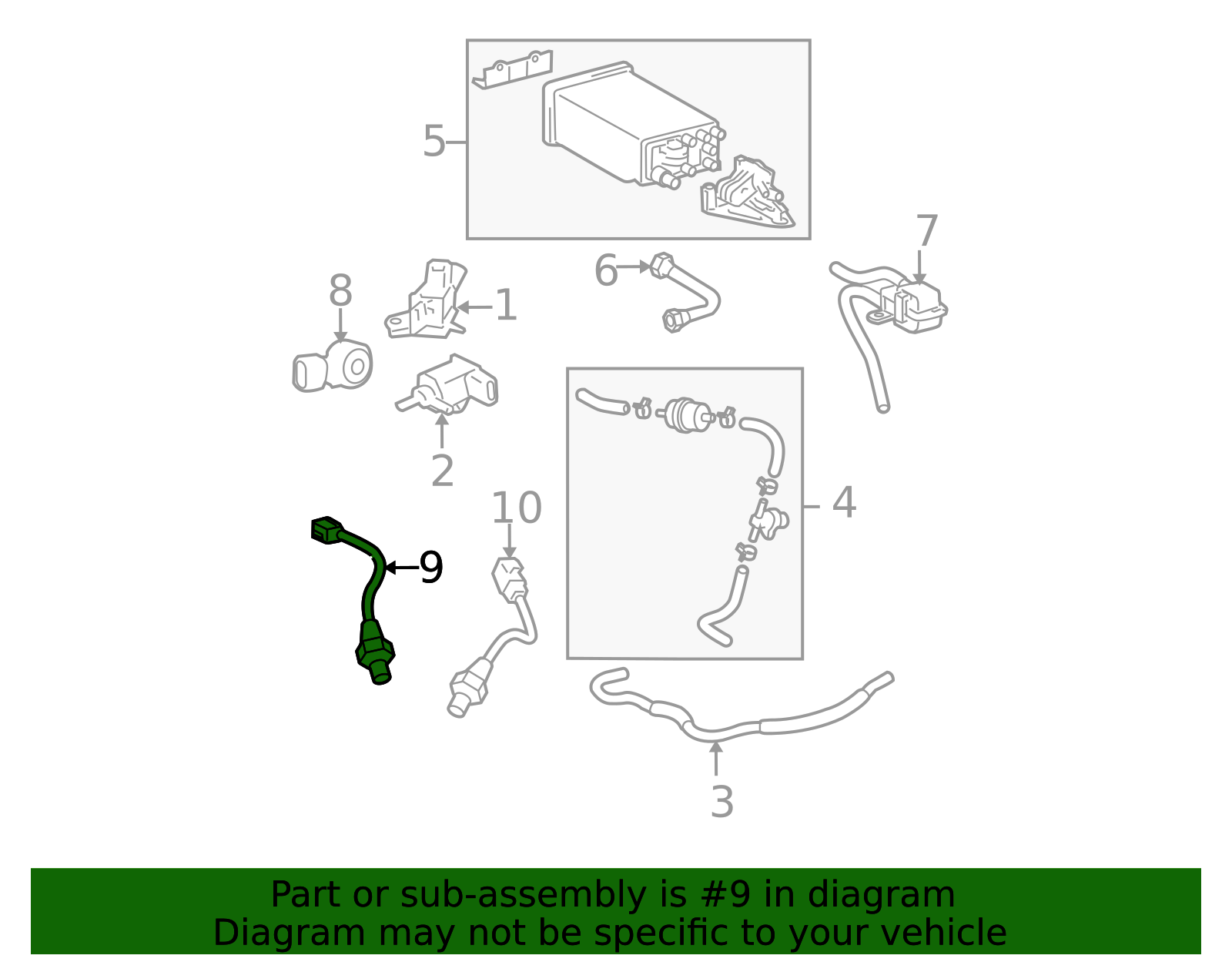 Genuine Official Toyota Oxygen Sensor part# 89467-04020 for 2005-2007 ...