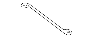 Genuine Official Toyota Bumper Face Bar Brace (Left, Right, Rear) part ...