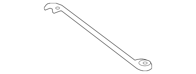 Genuine Official Toyota Bumper Face Bar Brace (Left, Right, Rear) part ...