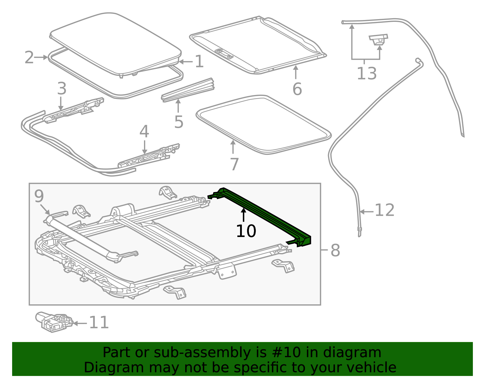 Genuine Official Toyota Drip Channel part# 63214-52020 for 2012-2019 ...