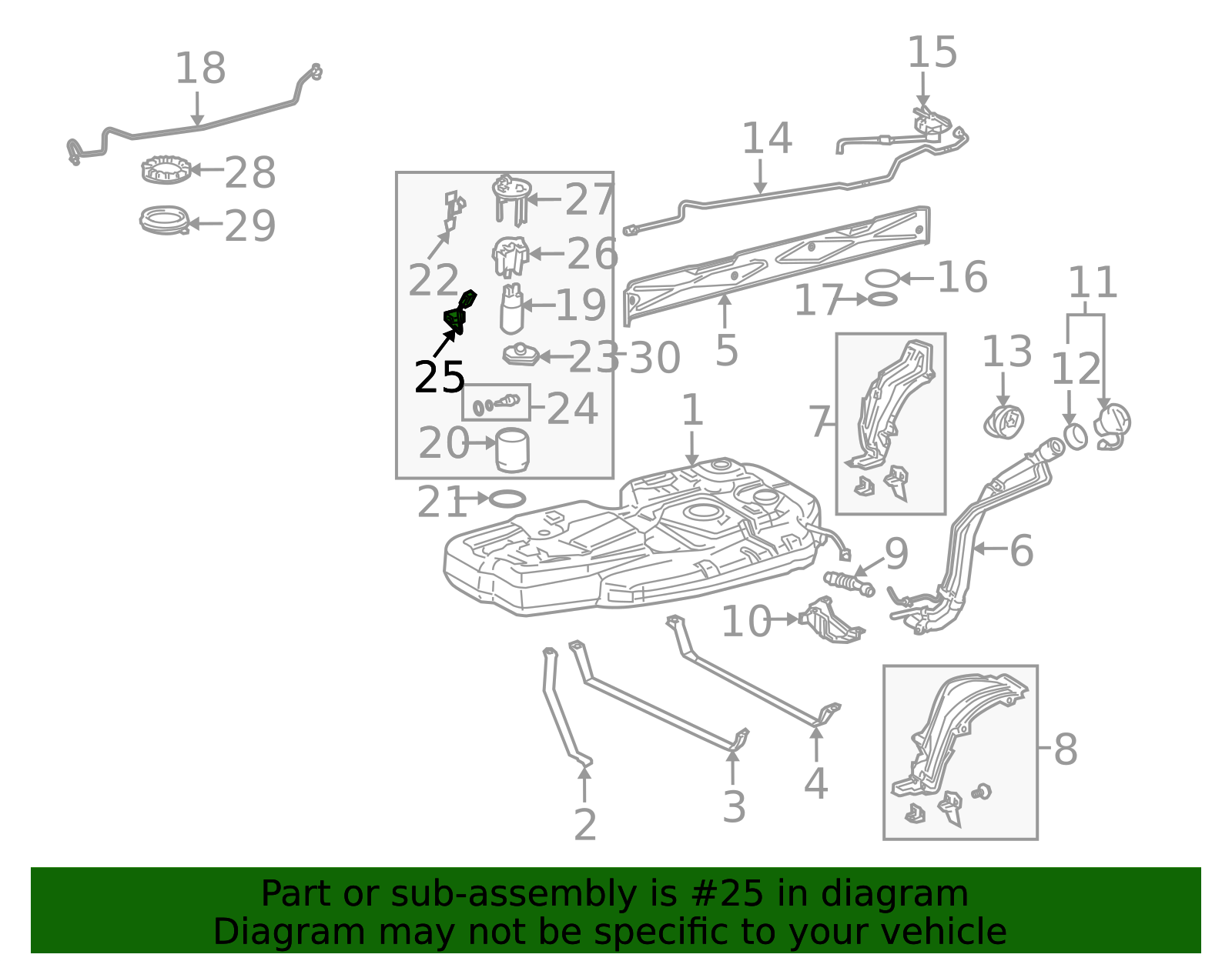 83320-08030 - High-Quality Fuel Tank Sending Unit for AutoNation Parts
