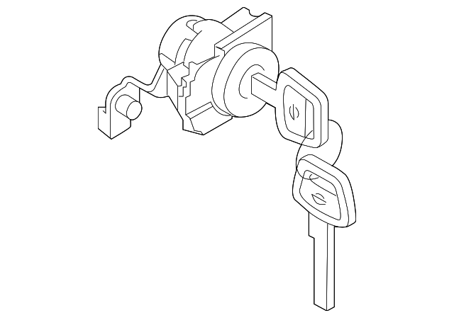 2013-2025 Nissan Lock Cylinder H0601-3TA1A | Temecula Nissan Parts