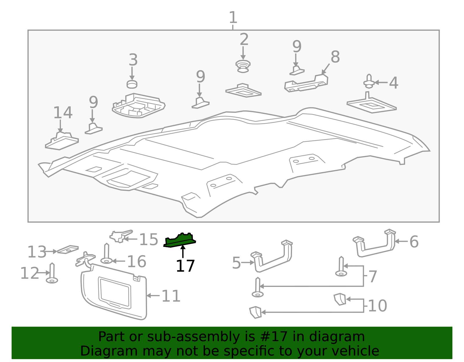 Reading Light - OEM Interior Illumination | AutoNation Parts