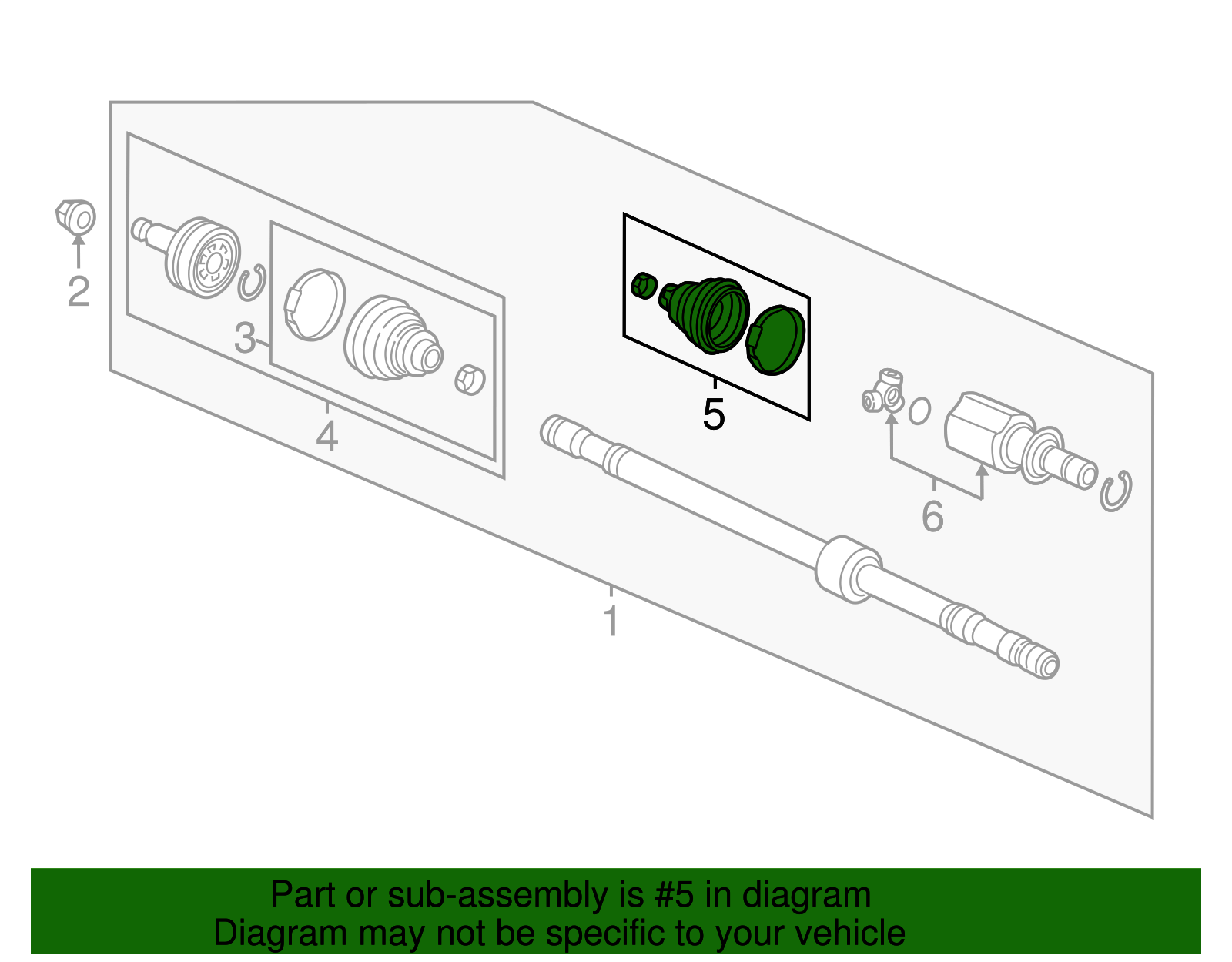 44017-TBA-A50 - Inner Boot 2016-2021 Honda Civic | Honda Parts Online