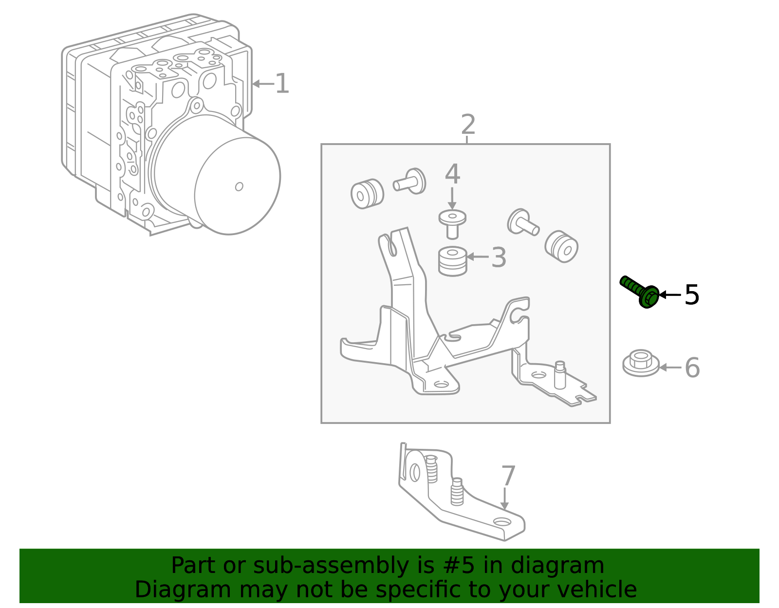 90119-06844 - Mount Bracket Upper Bolt - 2008-2025 Toyota | OEM Genuine ...