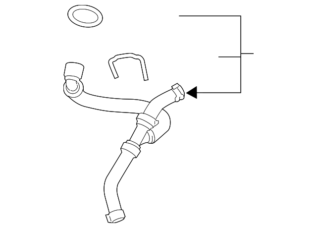 2015-2020 Ford F-150 Water Pump Tube FL3Z-8A577-A | OEM Parts Online