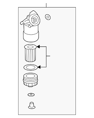 2013-2017 Volkswagen Touareg Filter Assembly 03H-115-403-T | VW Direct ...