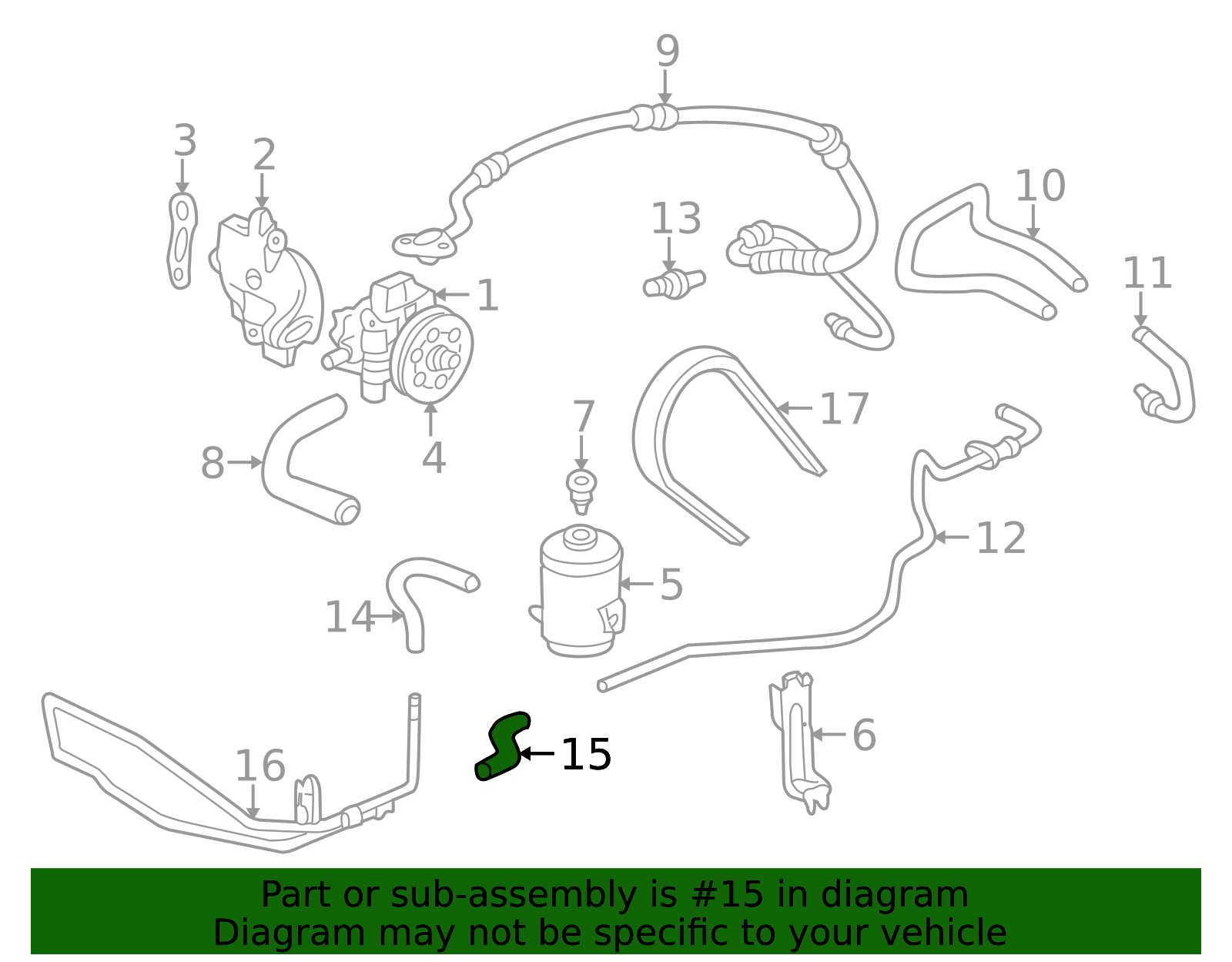 53732-S84-A01 - Oil Cooler Tube 1998-2002 Honda Accord | Honda Parts Online
