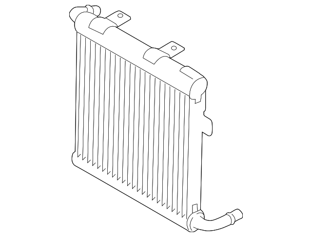 2016-2020 Jaguar Auxiliary Radiator T2H3344 | OEM Parts Online