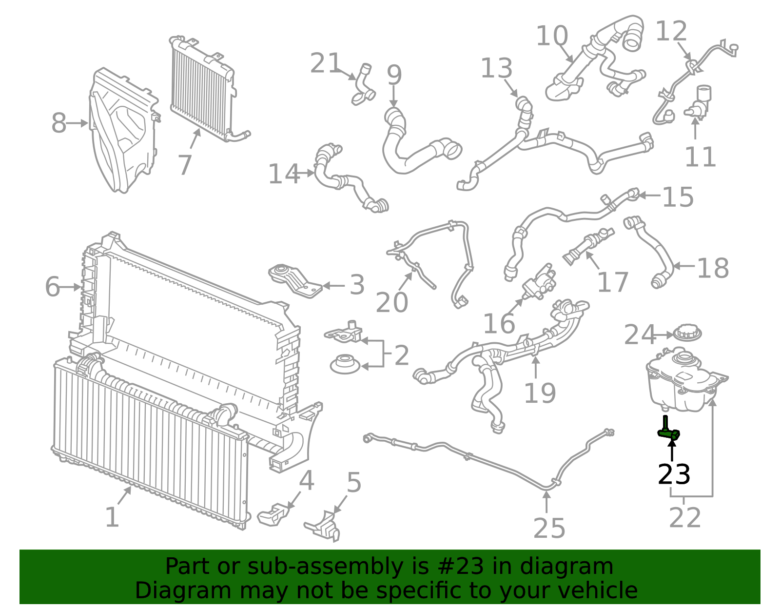 2009-2023 Jaguar Level Sensor C2Z6566 | OEM Parts Online