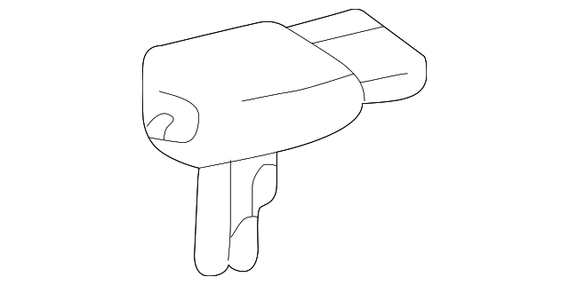 Genuine Toyota Mass Air Flow Sensor part# 22204-0F010 for 2000-2004 ...