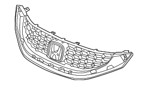 71121-TR3-A01 - Grille 2013-2015 Honda Civic | Honda Parts Online