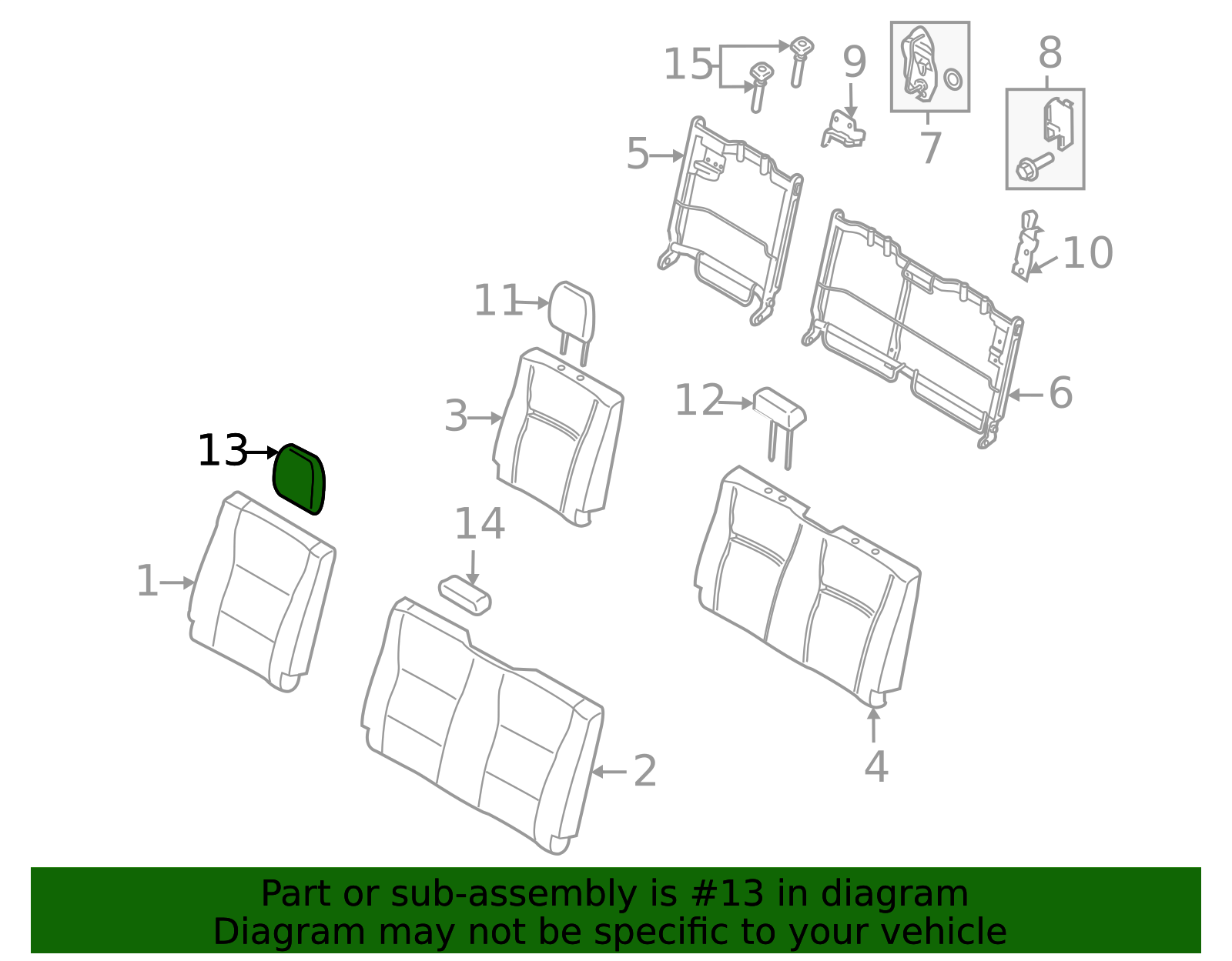 2021-2023 Ford F-150 | Headrest Cover | ML3Z-18501A04-EA | Walls' Ford ...