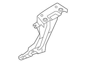 2018-2025 Audi Fender Front Bracket 80A-821-131-A-STL | OEM Parts Online