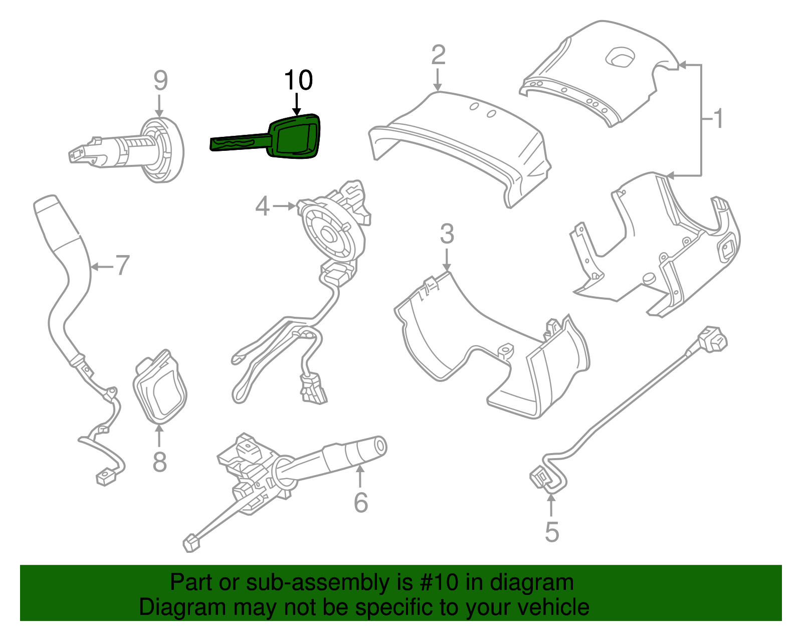 2015-2020 GM Door Lock and Ignition Key 13520797 | Capital Chevy Parts