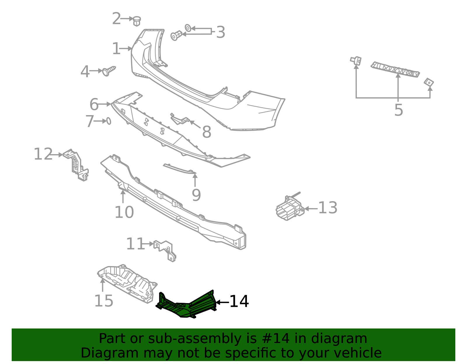 2021-2023 Hyundai Elantra Under Cover 86675-AA800 | QuirkParts