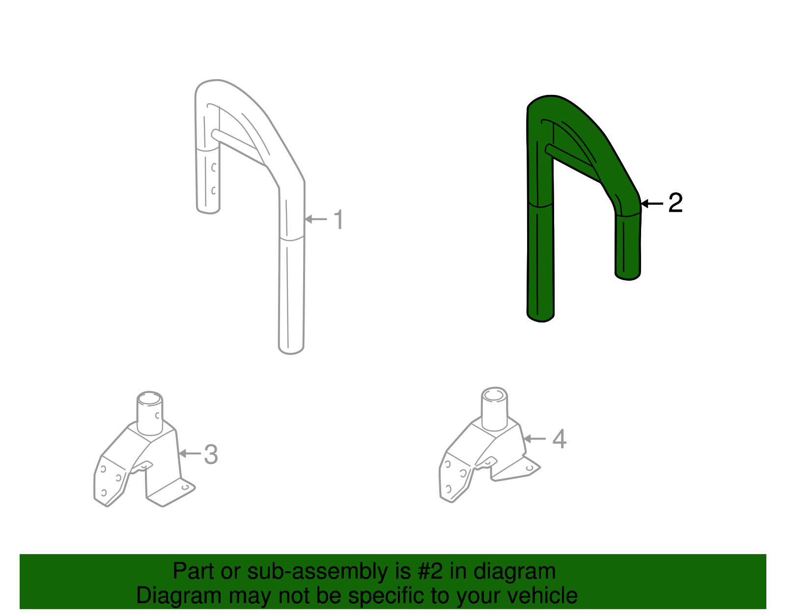 54-61-8-401-335 - Roll Bar - 1998-2002 BMW Z3 | BMWPartsHub
