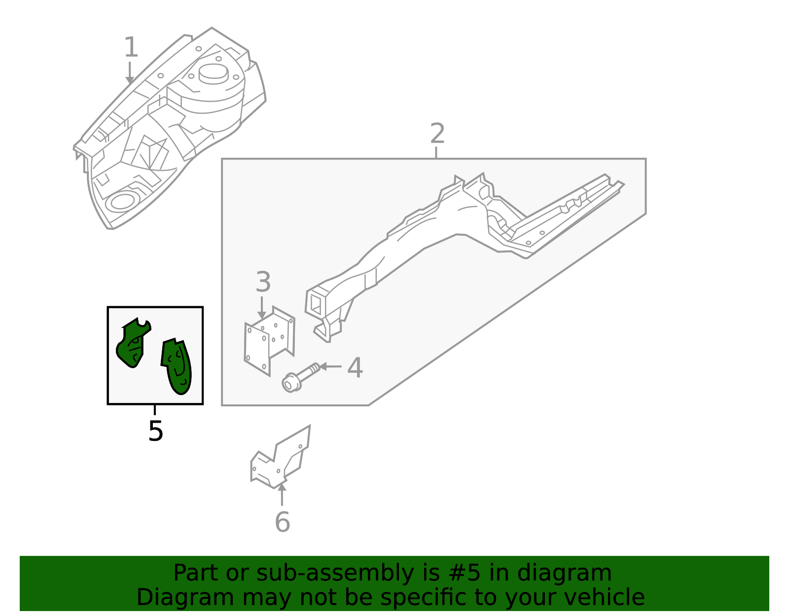2009-2012 Hyundai Elantra Tie Down Hook 84179-2G100 | QuirkParts