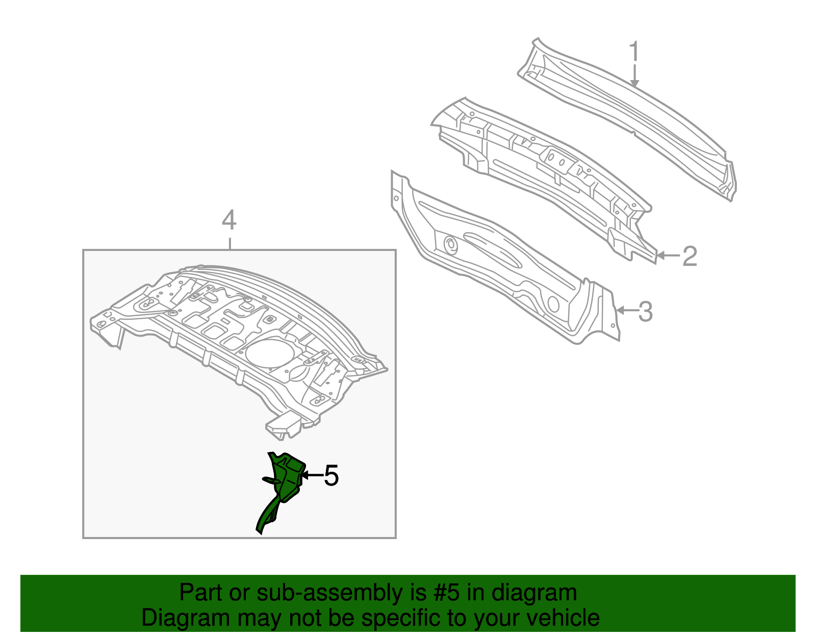 8T0-809-302-A - Bracket 2008-2017 Audi | Audi OEM Parts Guy
