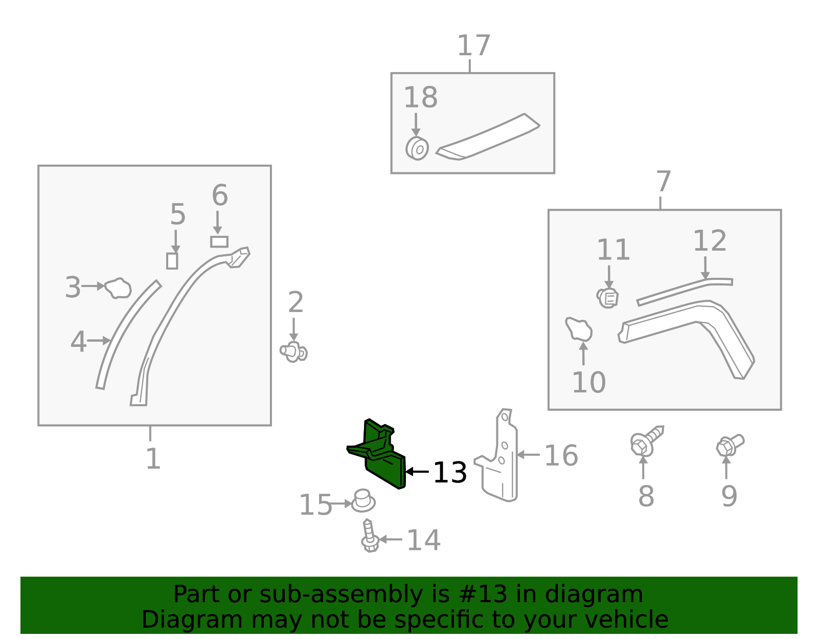 2019-2025 Toyota 2019-2024 Toyota - Front Plate 65632-0R080 | Sparks Parts