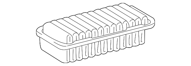 2000-2006 Toyota Air Filter 17801-21030 | OEM Parts Online