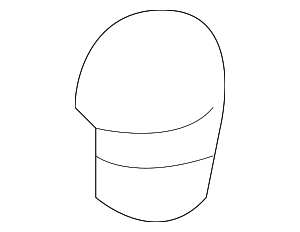 2003-2009 Lexus GX470 | Hood Bumper | 53384-60050 | Express Lexus Parts