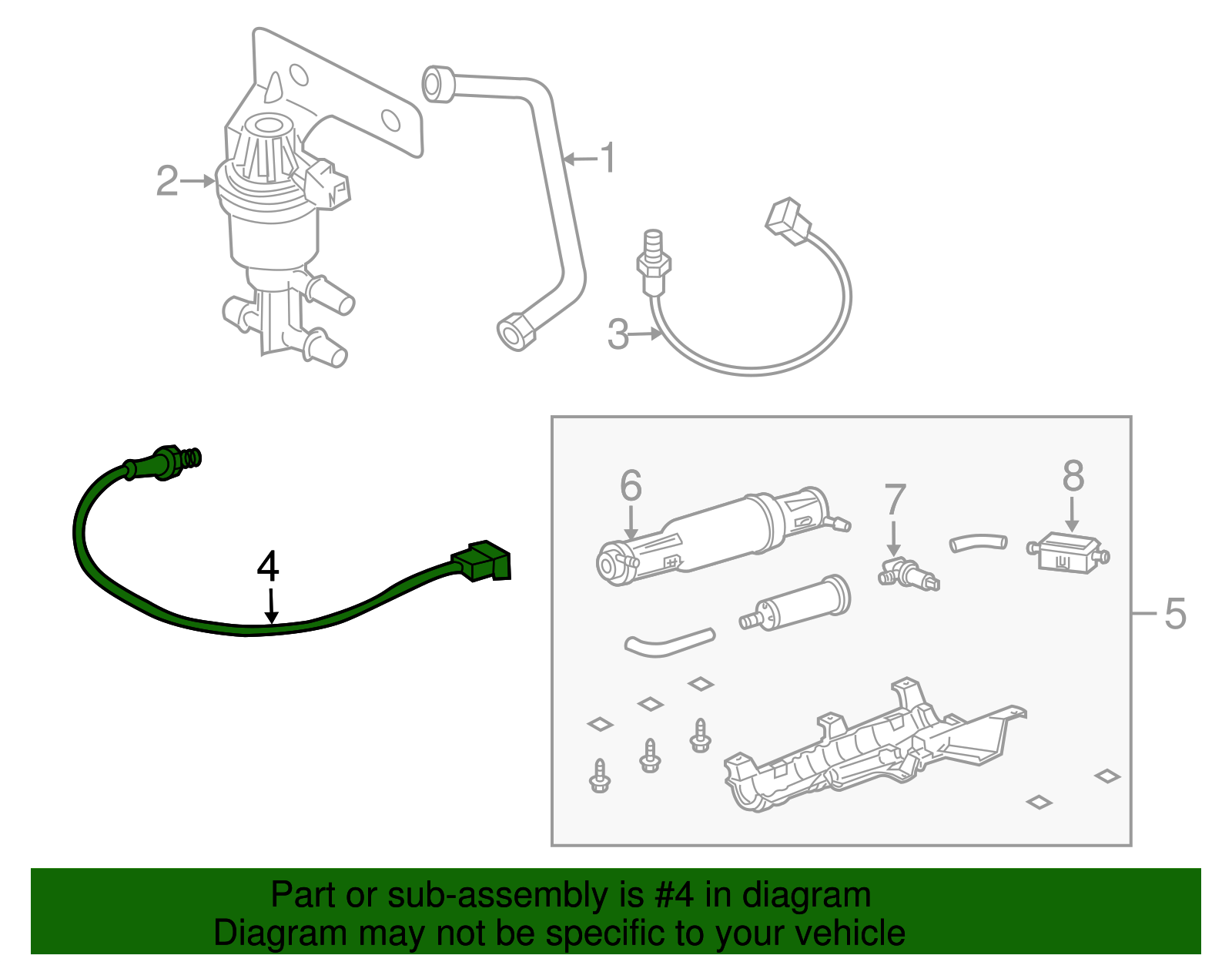 2001-2011 Mazda Tribute Oxygen Sensor ZZC0-18-860 | OEM Parts Online