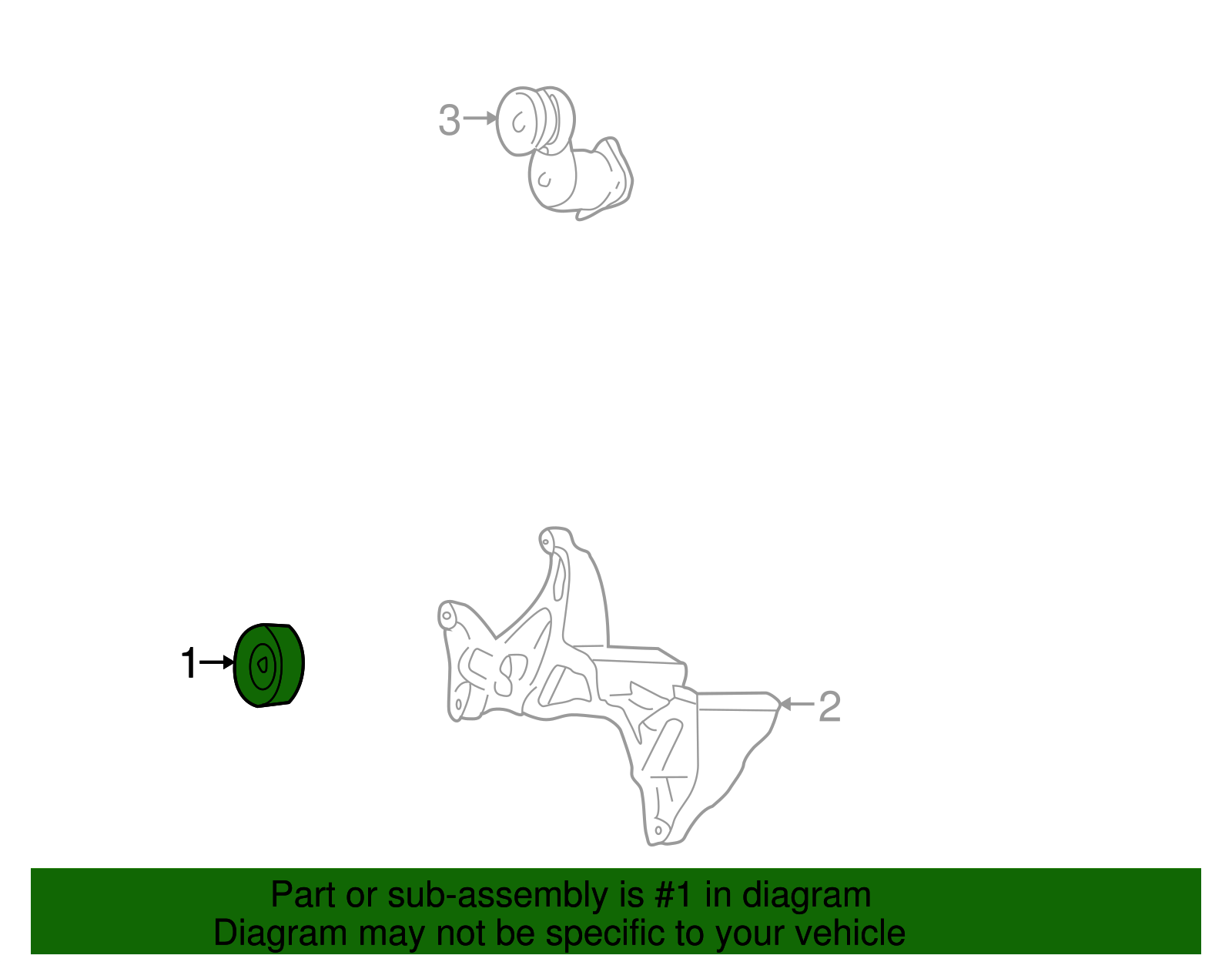 1992-2003 Mopar Pulley 53009508 | Mopar Parts Canada