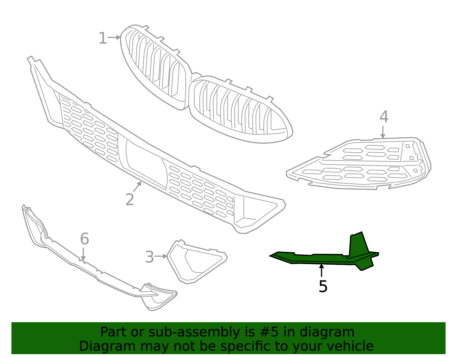 2019-2025 BMW | Trim | 51118074805 | BMW OEM Parts Store