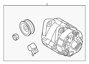 2010-2012 Hyundai Genesis Coupe Alternator 37300-2C110 | OEM Parts Online