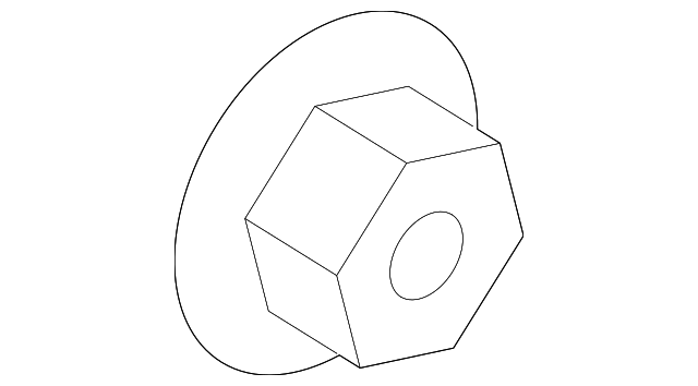 94050-06080 - Window Regulator Guide Nut 1997-2025 Honda | Honda Parts ...
