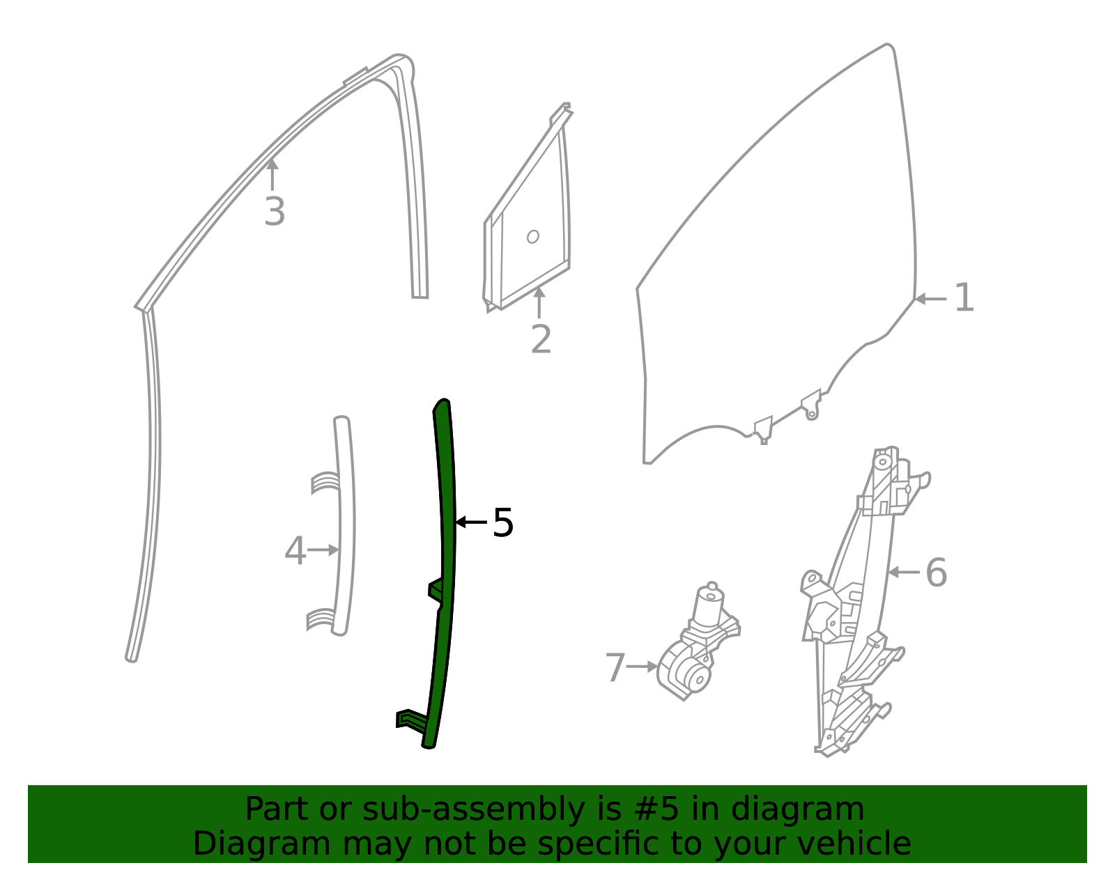 802A2-5EF0A - Rear Guide Official Nissan Parts Store