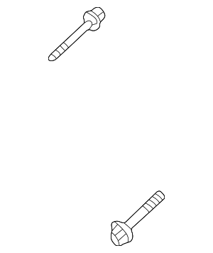 2002-2007 Mitsubishi Suspension Control Arm Bolt MU000390 | Mitsubishi ...