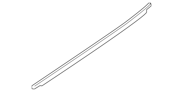 Genuine BMW 51-35-5-A8A-284 | Window Well Strip Outer Do 513221 | FREE ...