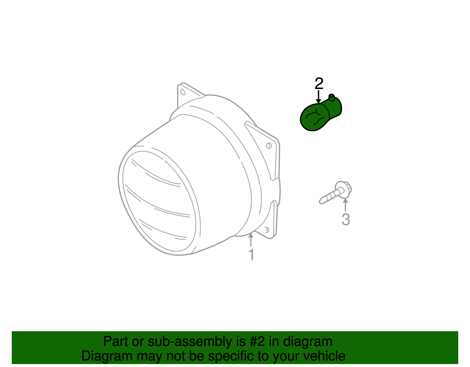 2001-2008 Mazda | Fog Lamp Bulb | 0000-11-0H1 | Mazda Online Parts