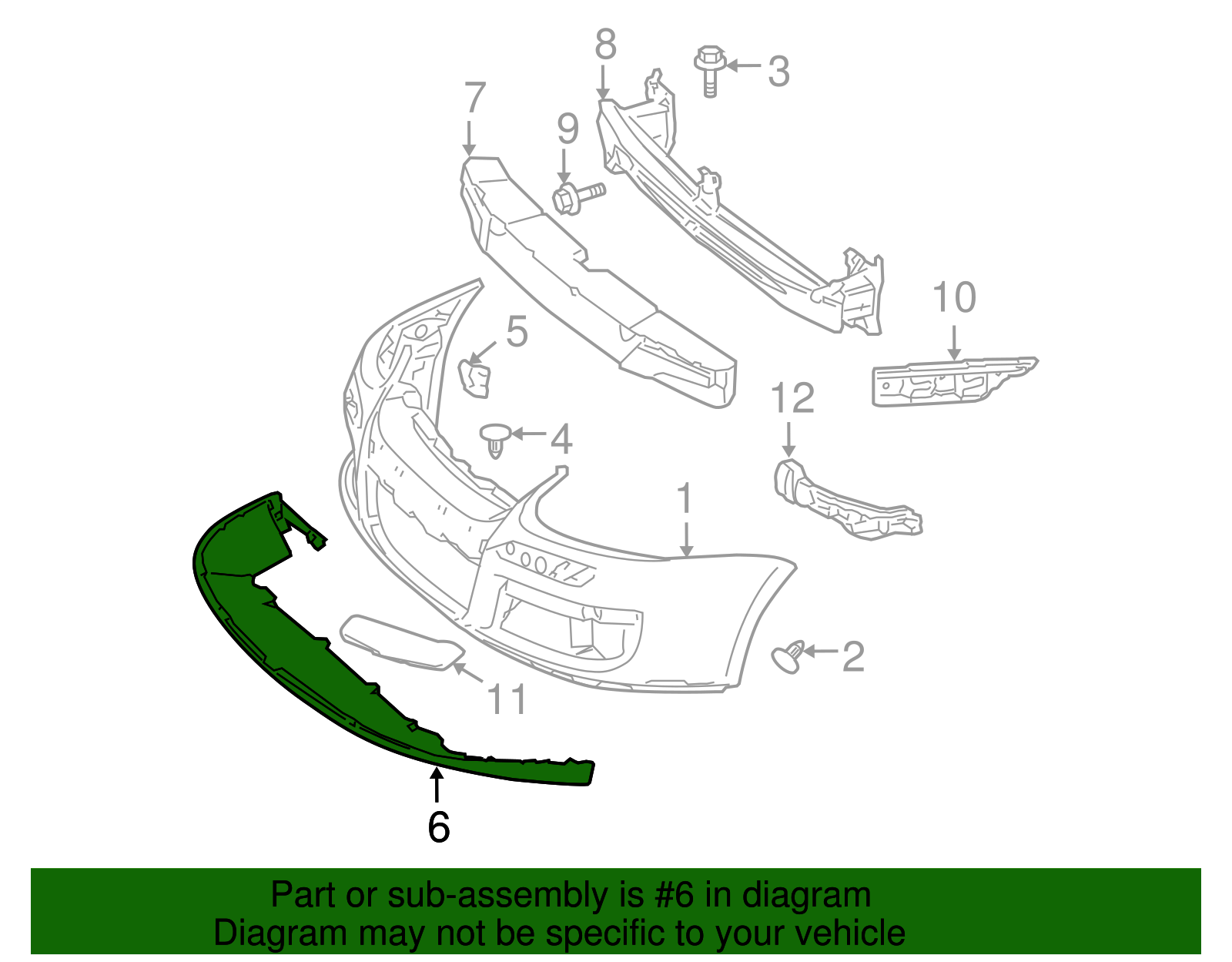 1K0-805-903-B-9B9 - Spoiler 2006-2010 Volkswagen Jetta | Wolfsburg Parts Direct
