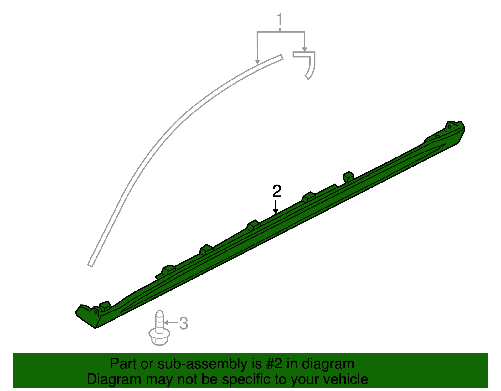 Rocker Panel Guard - Protects Against Road Debris 76850-4FU3A ...
