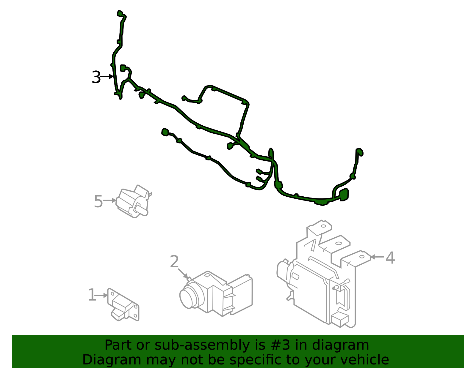 Sensor Harness 91890-CW010 | OEM Parts Online