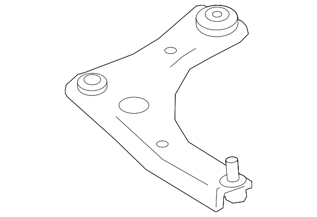 54501-5RL1B - Lower Control Arm 2018-2025 Nissan | Boro Nissan Parts